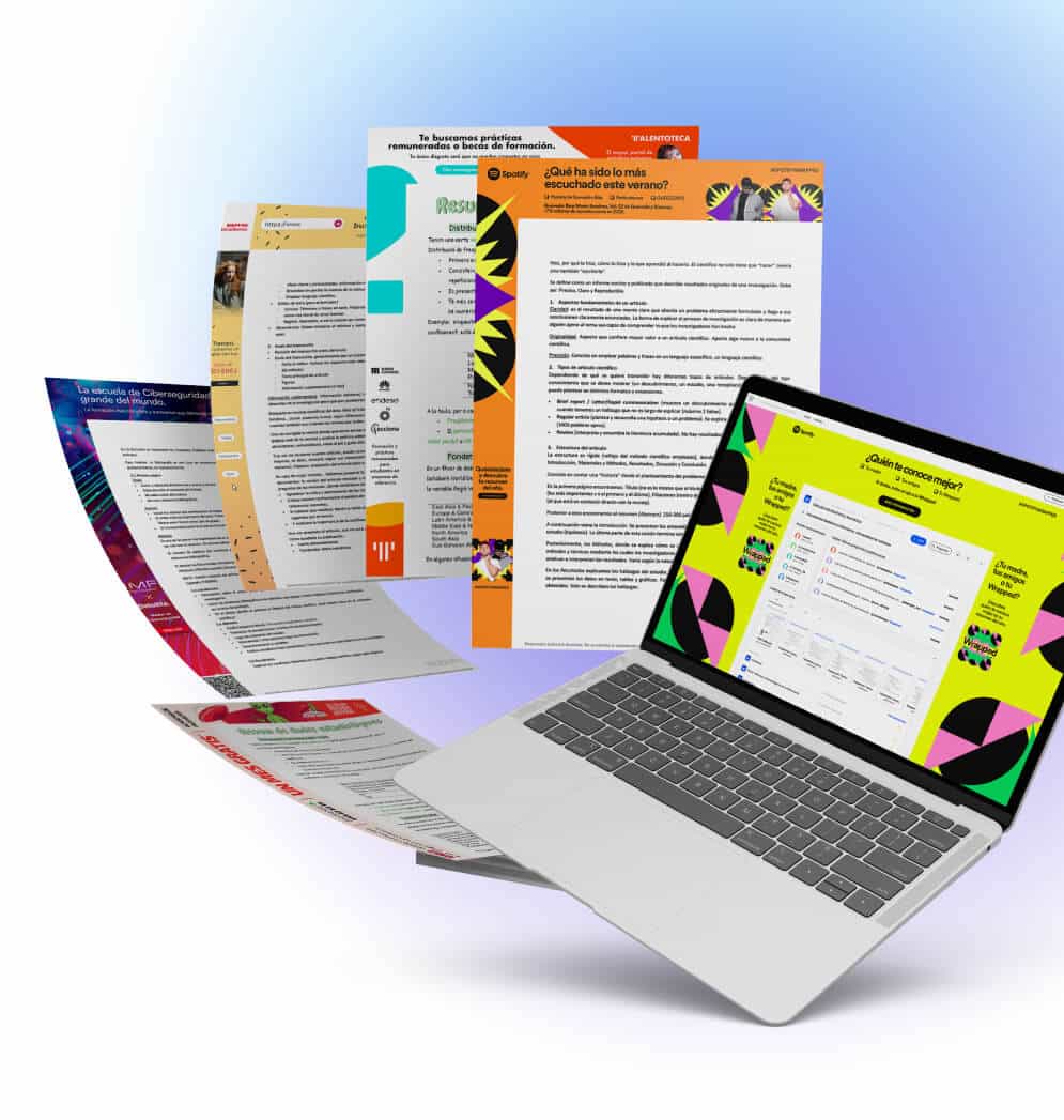 Anuncia tu negocio en los apuntes de los estudiantes - Wuolah Brands